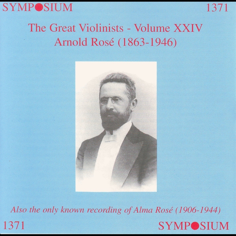 Arnold Rose/Alma Rose/Alfred Rose - アルバム・トラック情報 | AWA