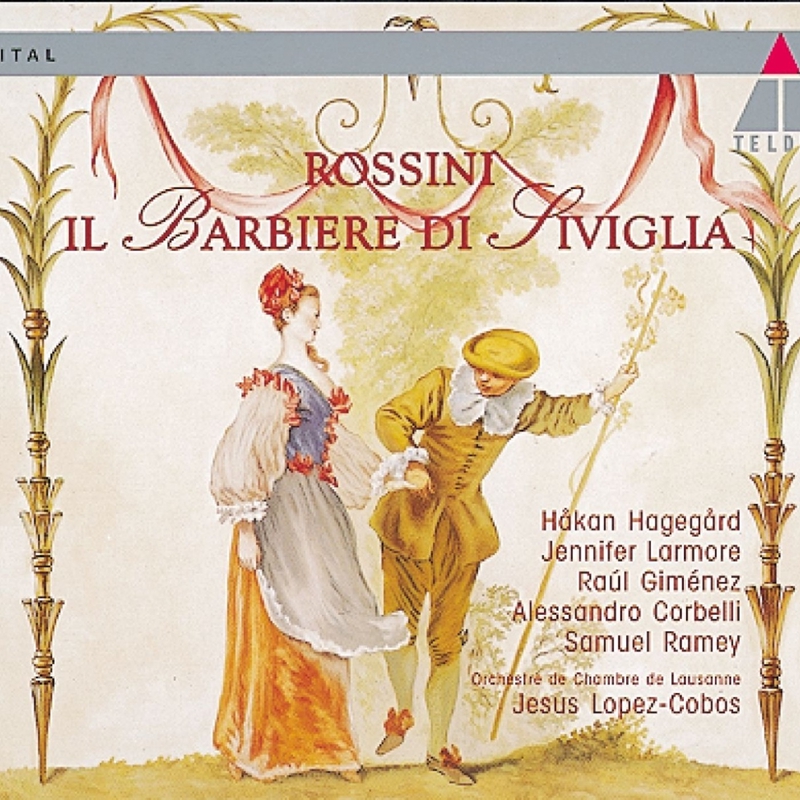 ”Il barbiere di Siviglia : Act 1 "Piano, pianissimo" [Fiorello, Chorus ...